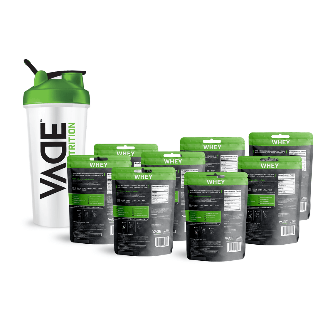 Protein, Pre-workout, Collagen & Meal Replacement | VADE Nutrition